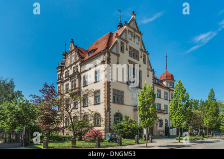 Von 1899 bis 1900 erbaut Rathaus Radebeul bei Dresden, Landkreis Meißen ...