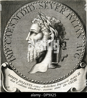 Römischer Kaiser Didius Julianus, 133 n. Chr.-193 n. Chr. Marcus Didius ...