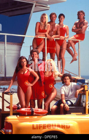 PAMELA ANDERSON, ALEXANDRA PAUL, DAVID HASSELHOFF, GREGORY ALAN WILLIAMS, Nicole Eggert, DAVID ...