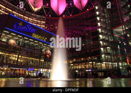 IMAX-Kino, Sony Center, der Potsdamer Platz; Berlin; Deutschland ...