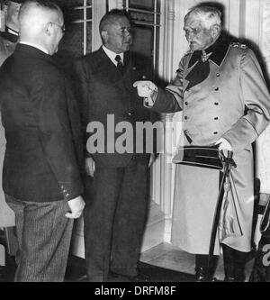 Generalfeldmarschall August von Mackensen, deutscher Offizier ...