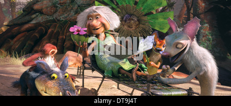 DIE CROODS 2013 Twentieth Century Fox Animation film mit Grug, Sandy ...
