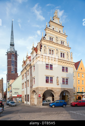 Nysa, Polen, den Ring (Rynek Stockfotografie - Alamy