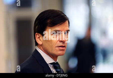 Köln, Deutschland. 19. Februar 2014. Der Leiter der Investmentbank ...