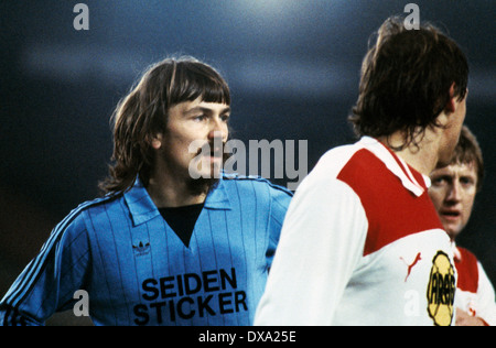 Fußball, Bundesliga, 1982/1983, Rheinstadion, Fortuna Düsseldorf gegen ...