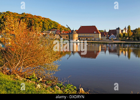 Geographie / Reisen, Deutschland, Bayern, Marktbreit am Main, Schwarzer ...