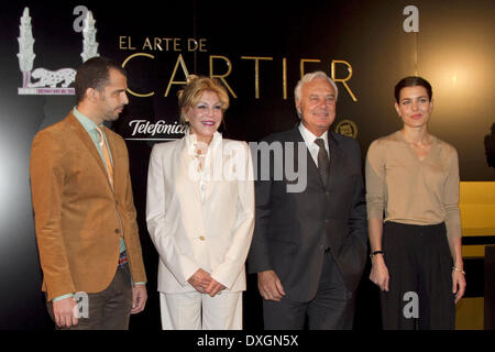 Carmen Cervera und Prinzessin Charlotte Casiraghi die Kunst von Cartier ...