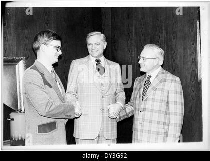 Elbert Hilliard, Cliff Finch und Arch Dalrymple sind im Januar 1976 ...