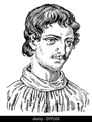 Giordano Bruno, italienischer Mönch und Astronom Stockfoto, Bild ...
