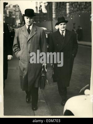 11. November 1953 - befunden weiß-Weg Leinpfad Mordes schuldig. Alfred ...
