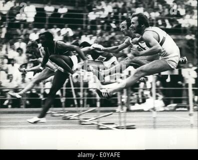 7. Juli 1969 - Weltrekord für Meta Antenen: der junge Schweizer Athlet ...