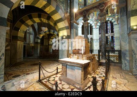 Thron von Karl der große, Aachener Dom, UNESCO Welt Erbe Website ...