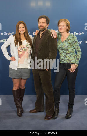 OLE Puppe, Josephine Schmidt bei einem Photocall zu ARD Fernsehserie ...