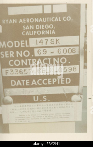Dieses Foto zeigt ein Flugzeug von Ryan, das Teil der Sammlung des San ...