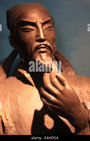 Alte chinesische asiatische weiser Mann Portrait Stockfotografie - Alamy