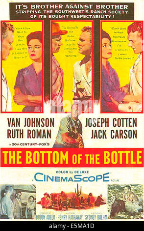 DER Boden der Flasche, Joseph Cotten, Ruth Roman, Van Johnson, 1956 ...