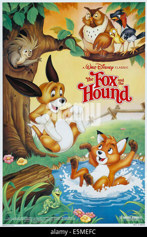 DER Fuchs und der Hund, Kupfer, Tod, 1981, © Walt Disney Bilder ...