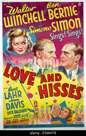 Liebe und ZISCHT, Ben Bernie, Bert Lahr, Walter Winchell, Joan Davis ...