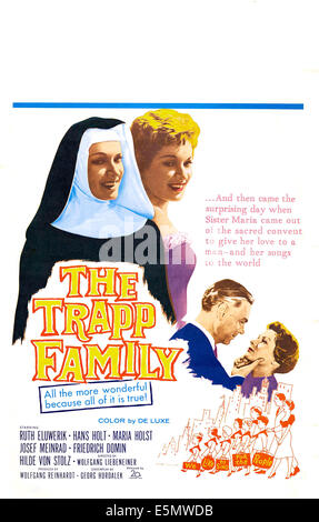 DIE TRAPP-Familie (aka DIE TRAPP-FAMILIE), Hans Holt, Ruth Leuwerik und ...