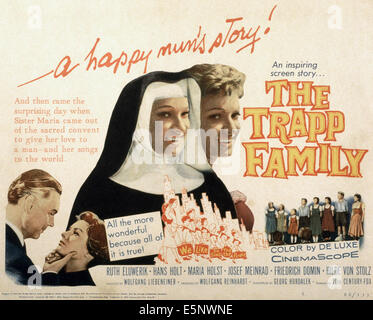 DIE TRAPP-Familie (aka DIE TRAPP-FAMILIE), Hans Holt, Ruth Leuwerik und ...