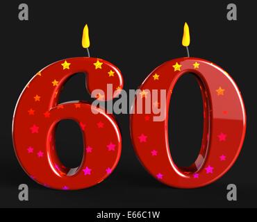 Kerze Zum 60 Geburtstag