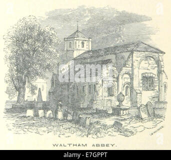 Illustration aus „ECR“ (1851), die Lowestoft zeigt, die historische ...