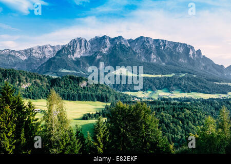 Österreich Tirol Zahmer Kaiser Walchsee Sommer Unterland Kaisergebirge ...