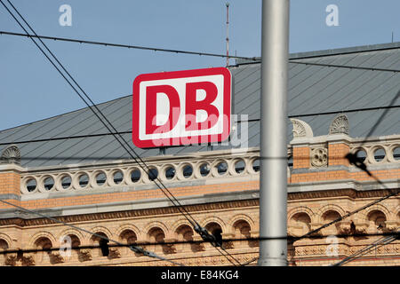 Logo und Schriftzug, DB Deutsche Bahn, Deutsche Bundesbahn Stockfoto ...