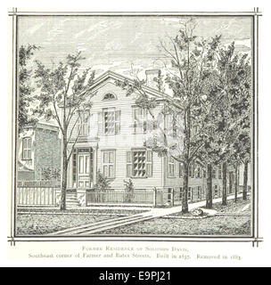 Diese Illustration von Farmer aus dem Jahr 1884 zeigt die Residenz der ...