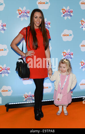 Leicester Square, London, UK. . 02. September 2013. Gerhard Berger; Ana ...