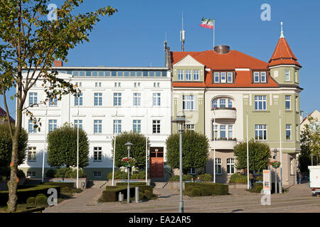 Markt-Platz, Bergen, Rügen Insel, Mecklenburg-West Pomerania ...