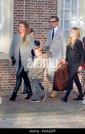 Prinz Bernhard, Prinzessin Annette und ihre Kinder Isabella, Samuel und ...