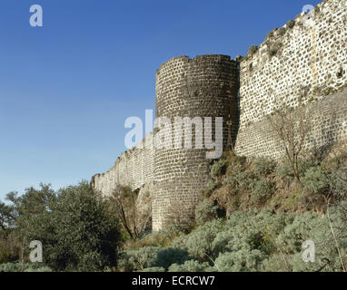Syrien. Margat (Marqab). Burg Qalaat al-Marqab (Burg des Wachturms ...