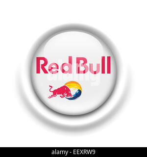 Red Bull redbull logo Symbol emblem Flagge Stockfotografie - Alamy