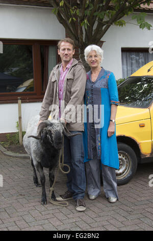 Am Set des Films Kleine Ziege, Sturer Bock (Arbeitstitel). Mitwirkende ...