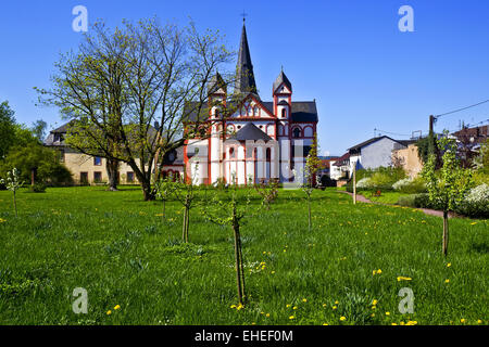 Merzig, Saar, Saarland, Deutschland, Europa, Luftaufnahme, Vögel-Augen ...