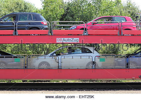 Niebuell, Autozug Sylt Shuttle Stockfoto, Bild: 49253354 - Alamy