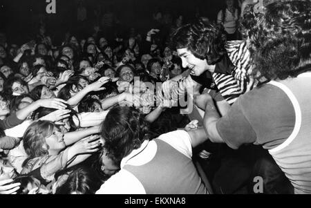 DJ Tiger Tim Stevens im Alter von 21 Jahren, 25. Januar 1974 ...
