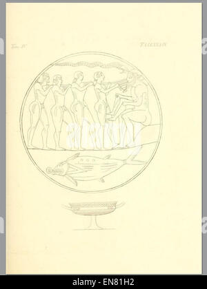 Inghiramis Werk „Pitture di vasi fittili“ Band 4, Seite T301 aus dem ...