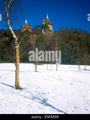Castell Coch, Tongwynlais, Cardiff, Südwales, UK Stockfotografie - Alamy
