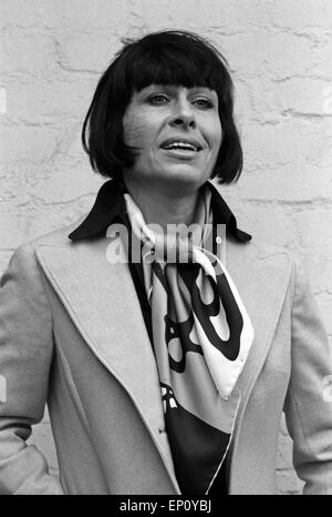 Deutsche Plant und Autorin Barbara Rütting, Deutschland 1970er Jahre ...