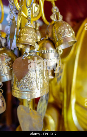 Glocken im Wind am Wat Phra, die Doi Suthep, Tempel, Chiang Mai, Nord ...