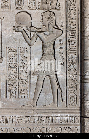 Der Tempel, Horus, Isis und Osiris auf Philae Insel auf dem Nil in ...