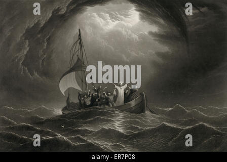 Jesus Christus, die Stillung des Sturms Stockfoto, Bild: 71840580 - Alamy