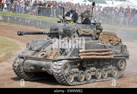 Die Sherman-Panzer von Brad Pitt in seinem Film Fury verwendet wurde ...