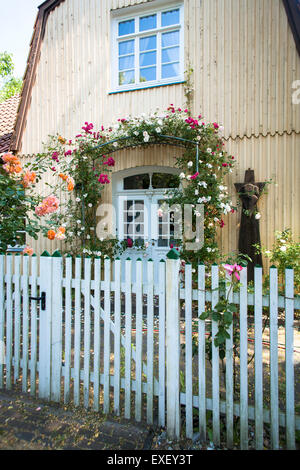 Das Modersohn-Haus, das Wohnhaus des Künstlerpaares Paula und Otto ...