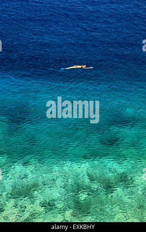 "Vaporia" Nachbarschaft, Asteria Strand, Stadt Ermoupolis, Syros Insel ...