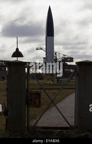 V2 Rakete Peenemünde Usedom Mecklenburg Vorpommern Deutschland ...