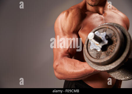 Bodybuilder Kraft Stärke Arm Bizeps Steroid Torso muskulösen Arm Bizeps ...