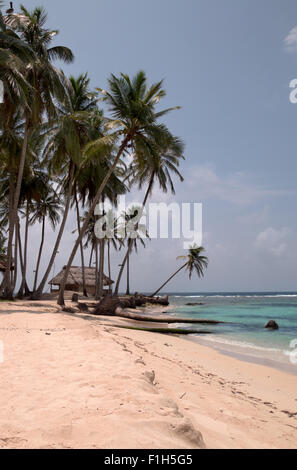 Isla Aguja, Archipel San Blas Inseln, Panama. Natur, idyllische Insel ...